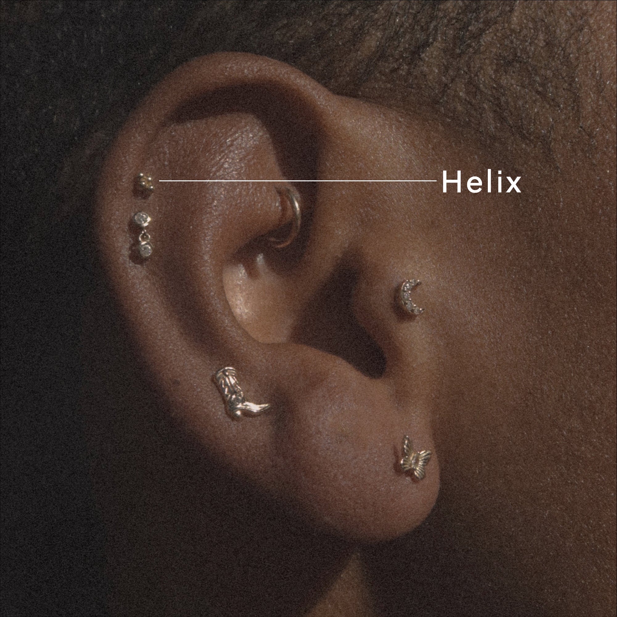 Helix Piercings | Mod + Jo