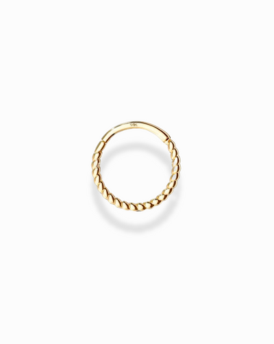 14k Lasso Hoop | Mod + Jo