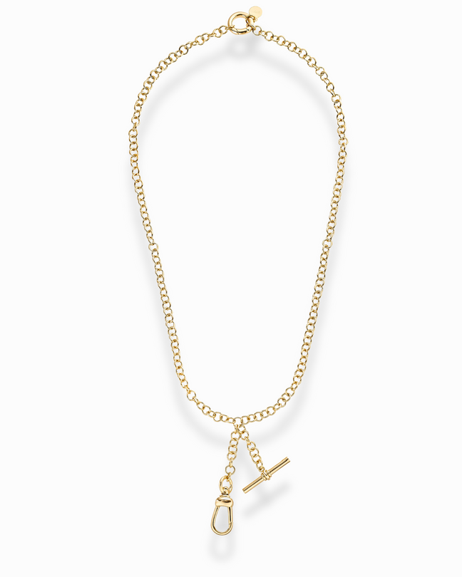 Liam Watch Chain Necklace