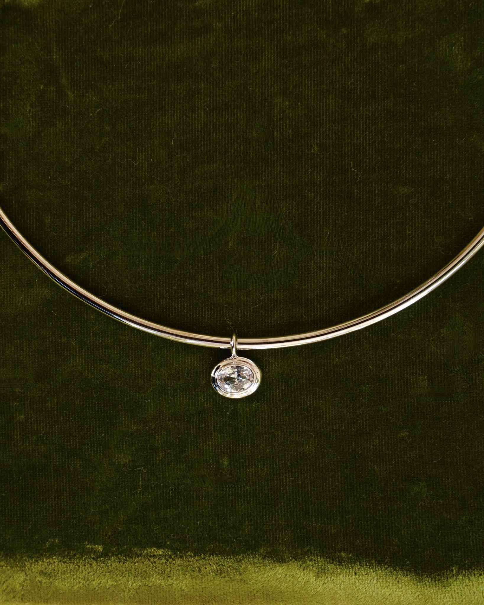 Marla Sapphire Bezel Charm | Mod + Jo