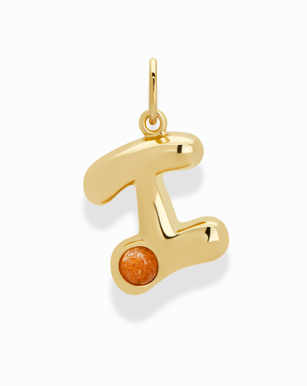 Thea Bubble Letter Charm | Mod + Jo