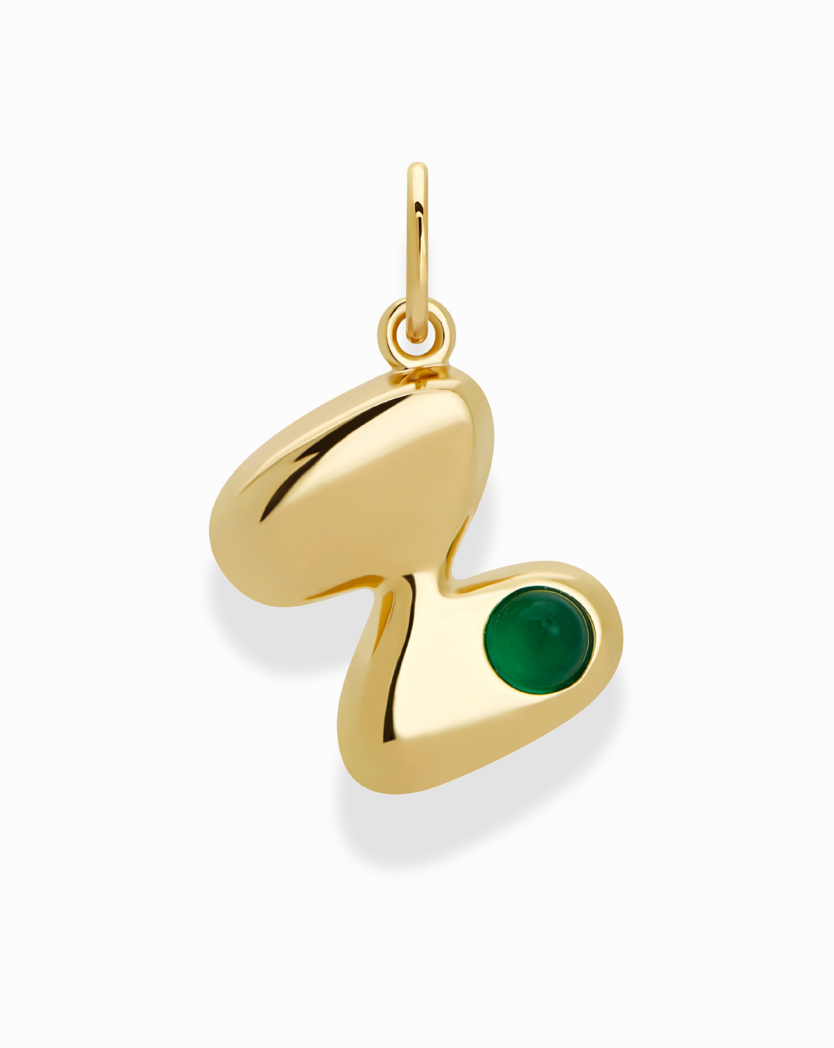 Thea Bubble Letter Charm | Mod + Jo