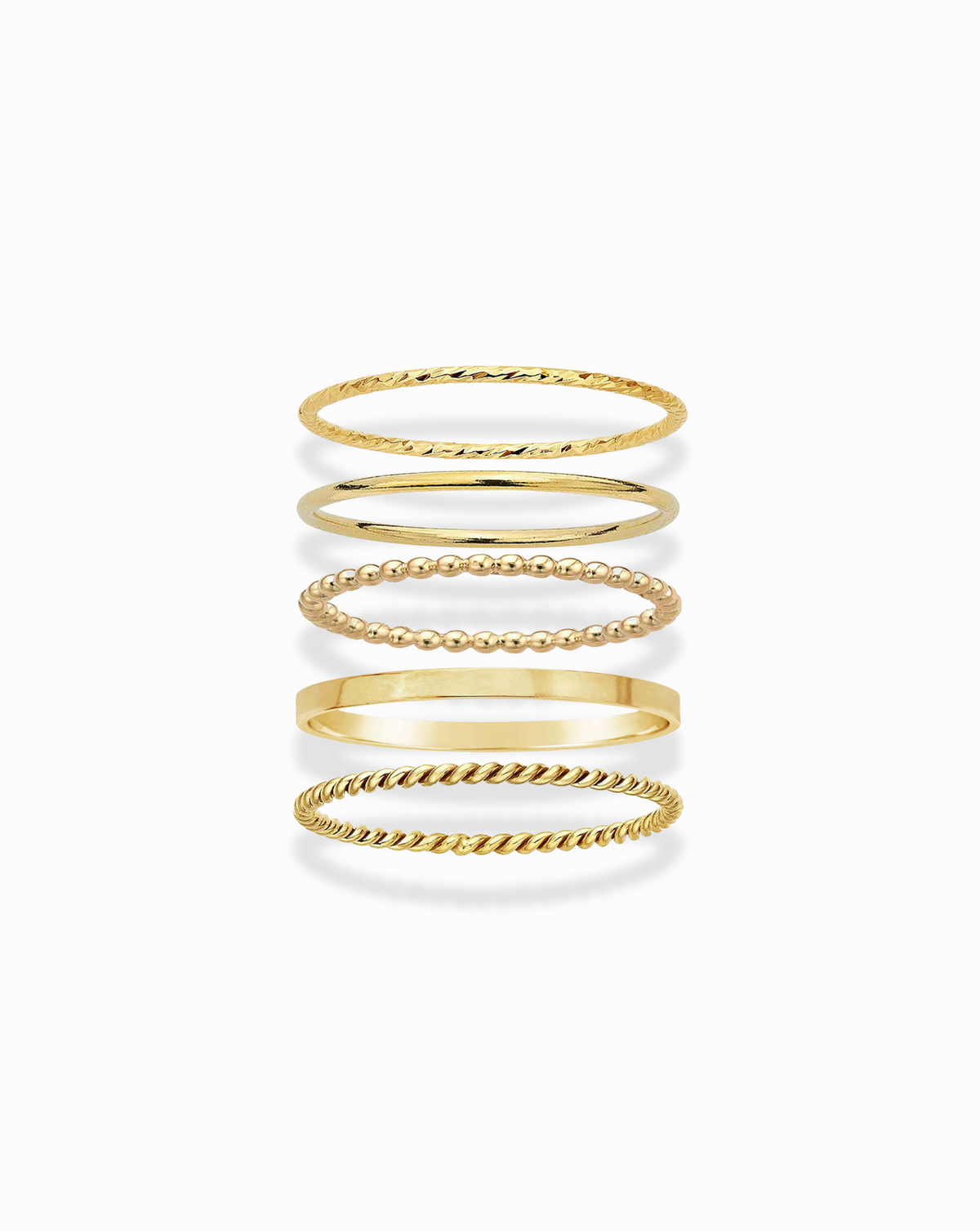 Everyday Stacking Ring Set | Mod + Jo