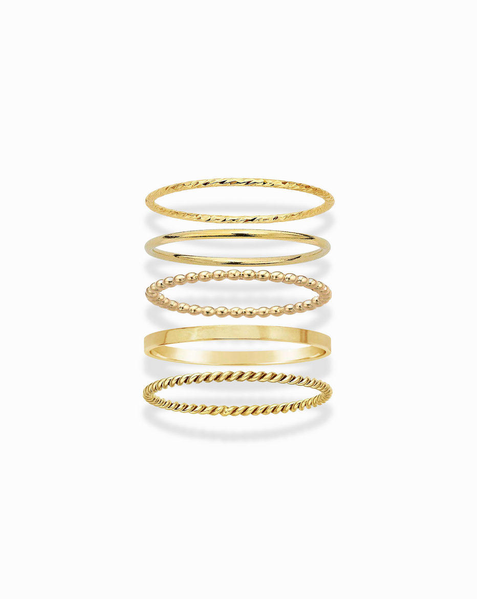 Everyday Stacking Ring Set | Mod + Jo