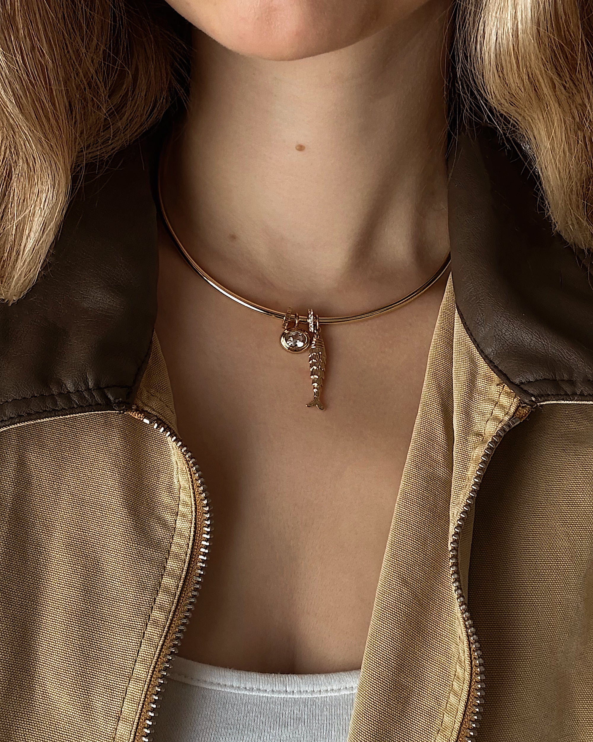 Marla Sapphire Bezel Charm | Mod + Jo