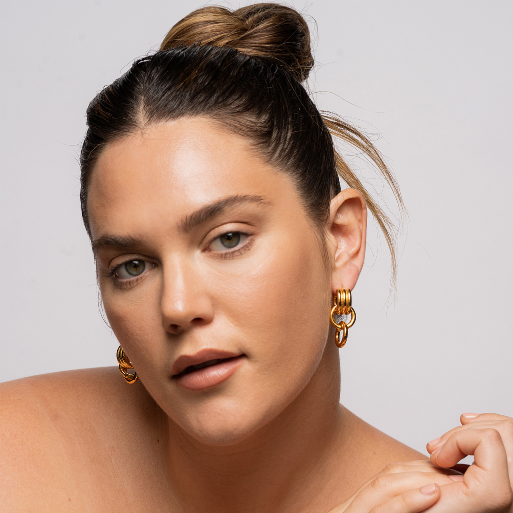 Olsen Convertible Hoops – Mod + Jo