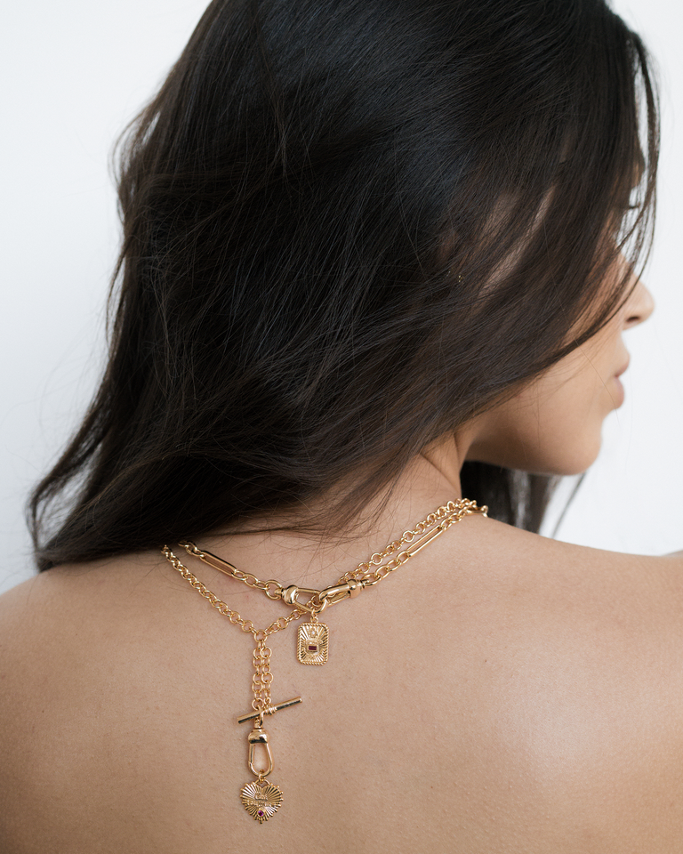 Liam Watch Chain Necklace | Mod + Jo